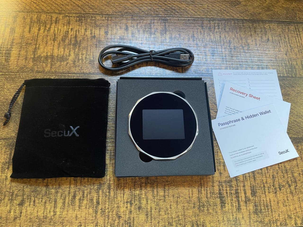 SecuX V20: Hardware Wallet im Test!