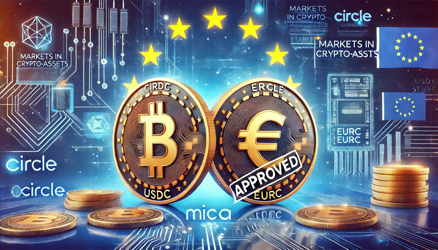 Circle erhält MiCA-Zulassung für USDC & EURC als erste europäische ...