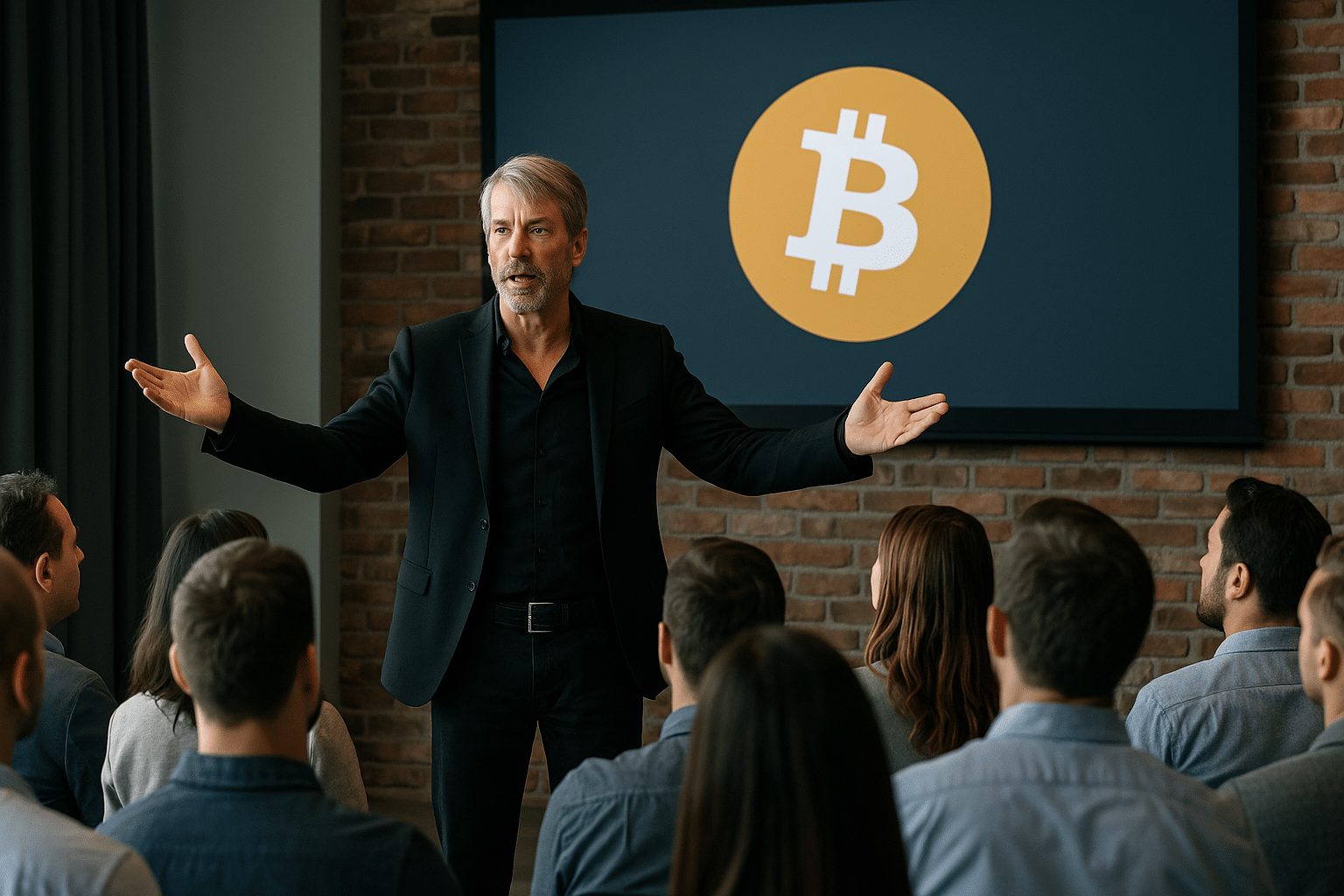Michael Saylor positioniert Bitcoin als neues Kapital bei NYC-Unconference