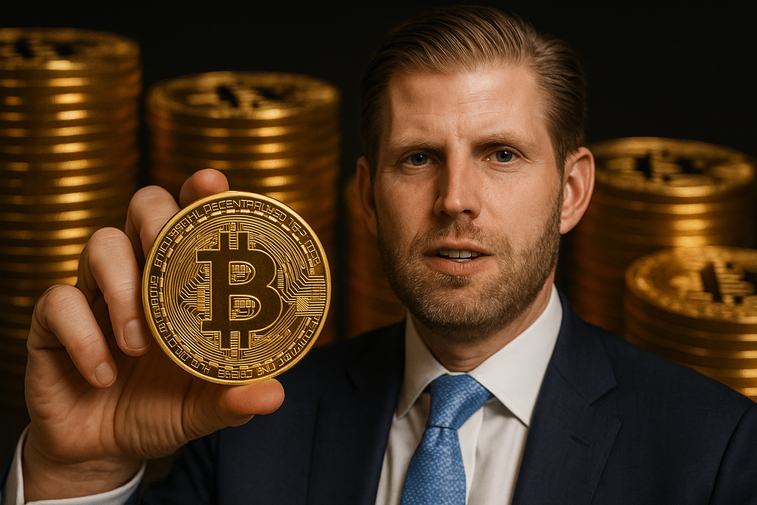 Eric Trump treibt Bitcoin-Holding auf über $440 Mio.
