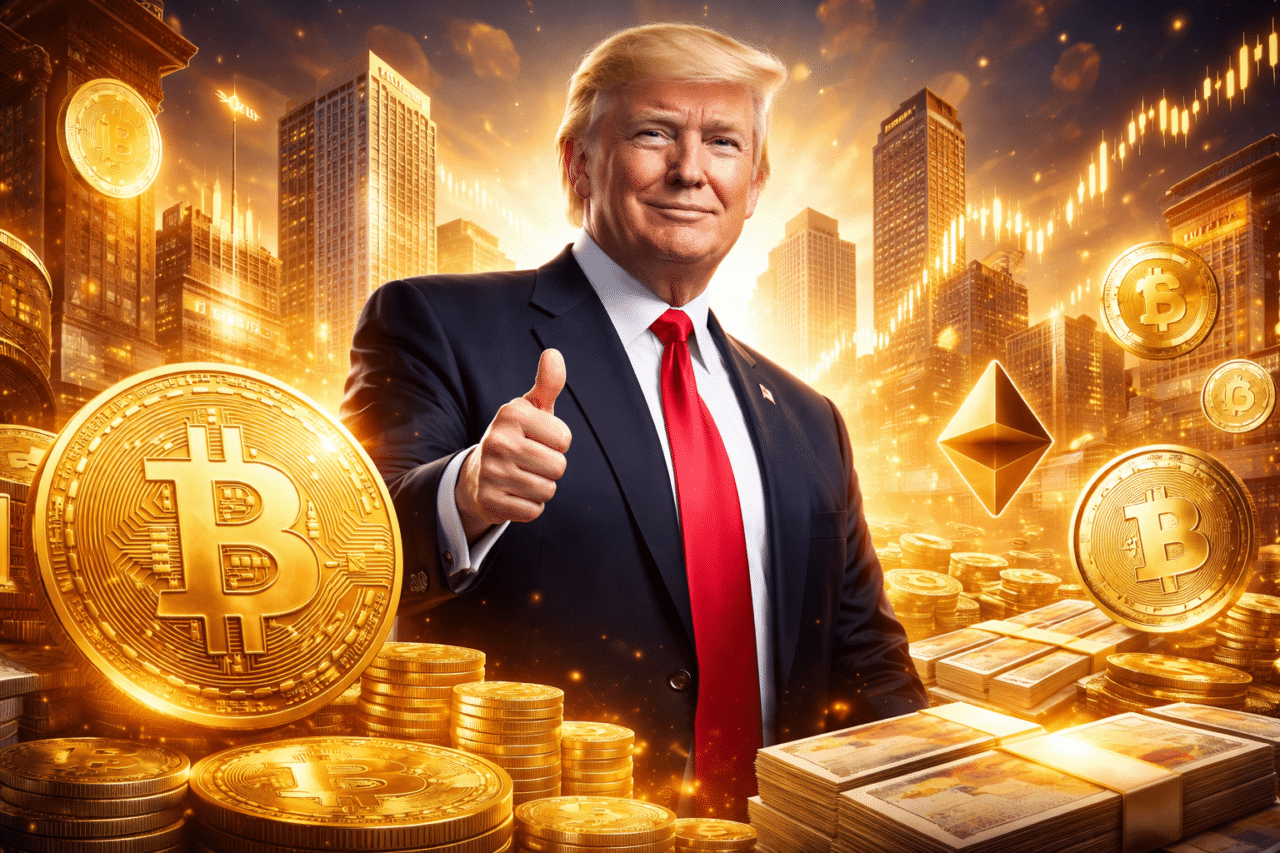 Wie Donald Trumps Imperium vom Krypto-Boom profitiert