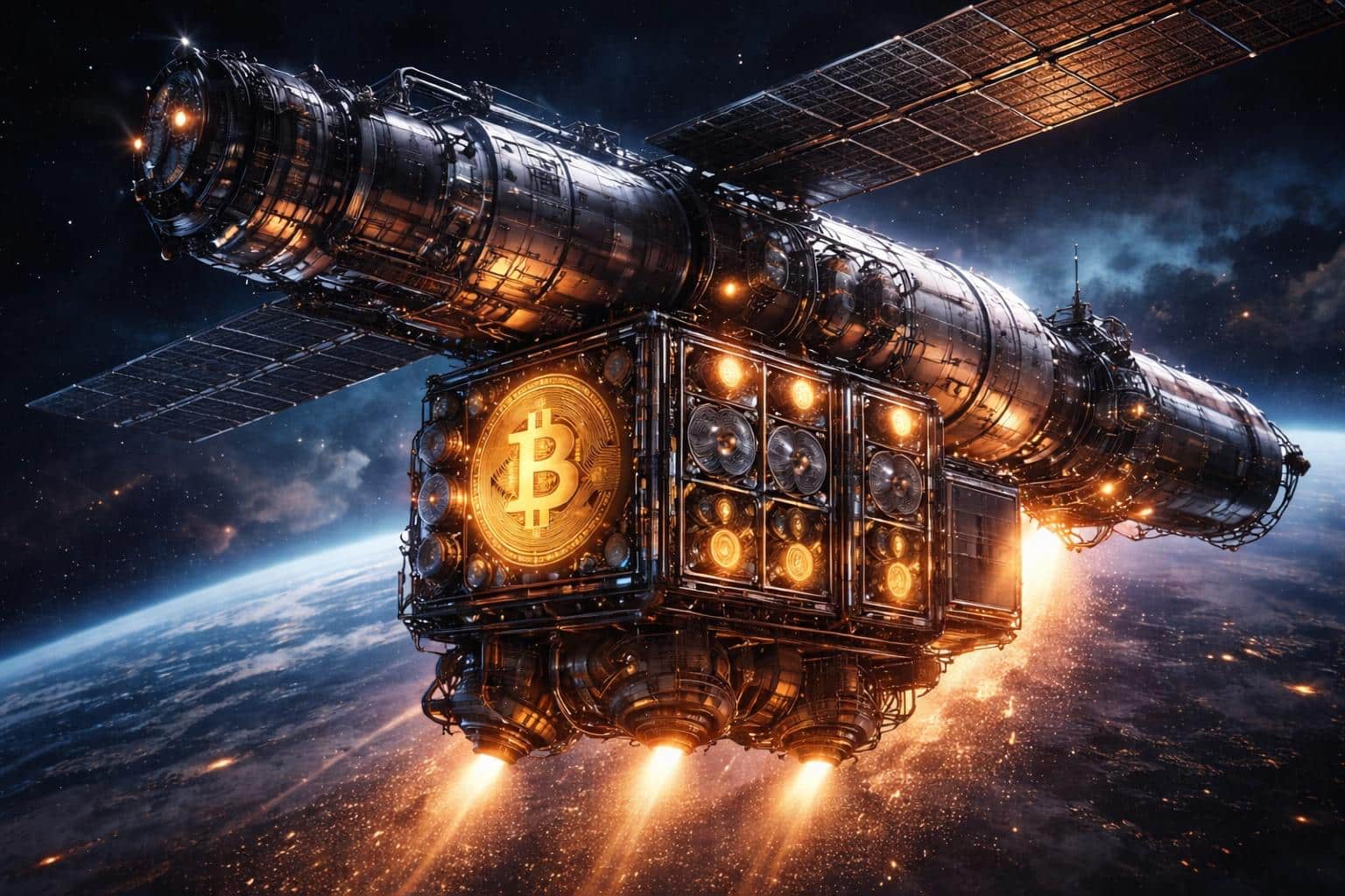 NVIDIA-gestütztes Startup Starcloud plant Bitcoin-ASIC im All