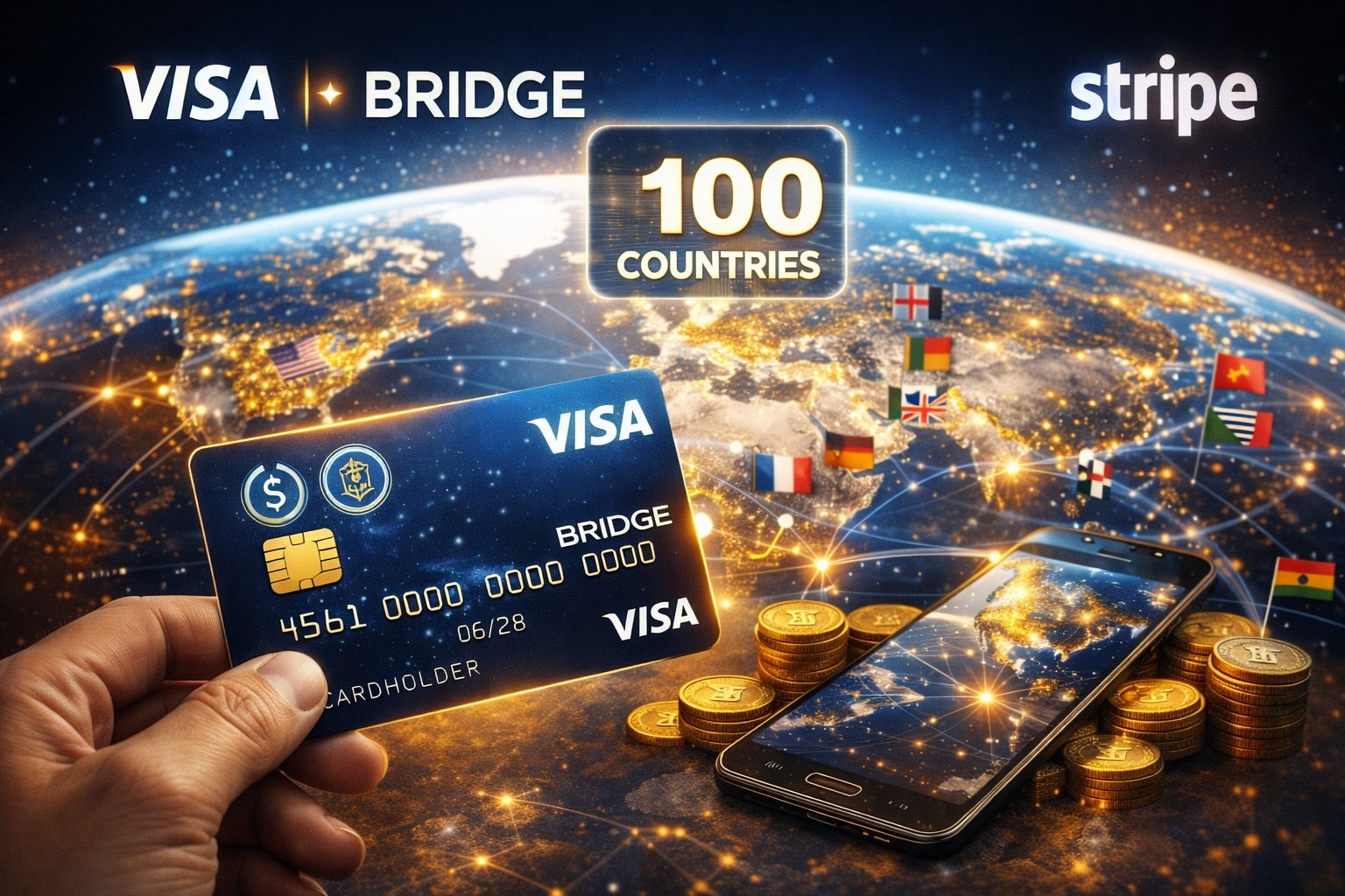 175 Mio. Händler in 100 Länder: Visa macht Stablecoin-Zahlungen zum ...